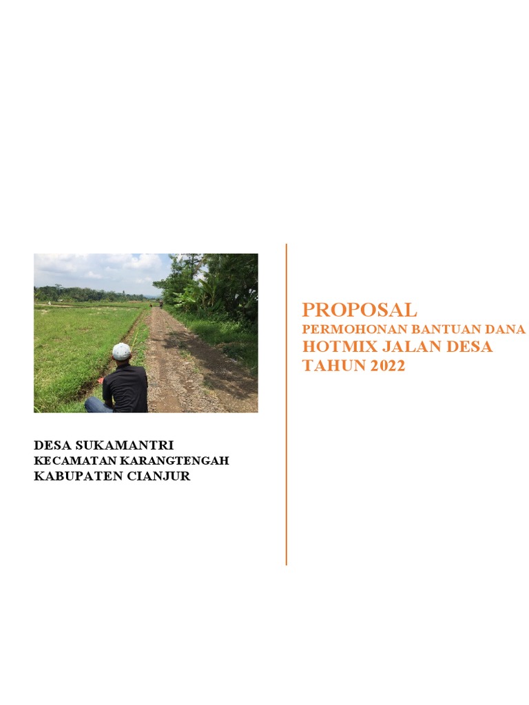 Proposal Jalan | PDF
