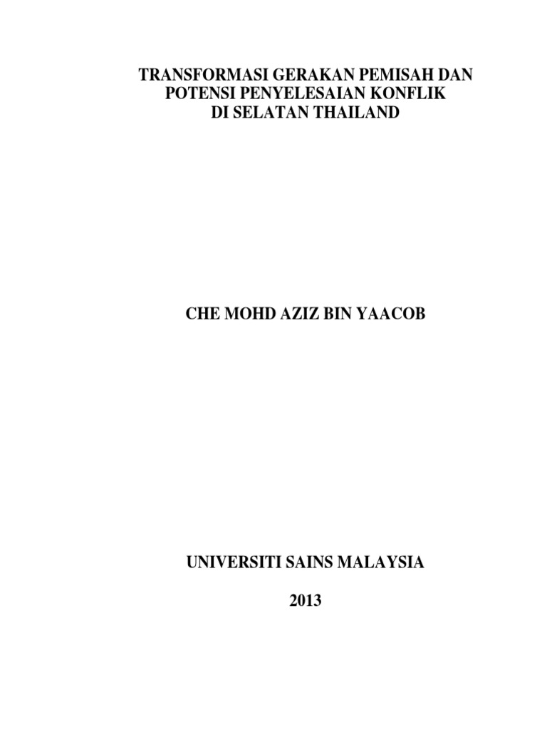 Che Mohd Aziz Bin Yaacob24 | PDF