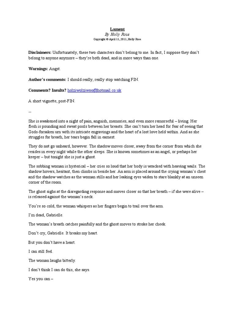 Lament | PDF