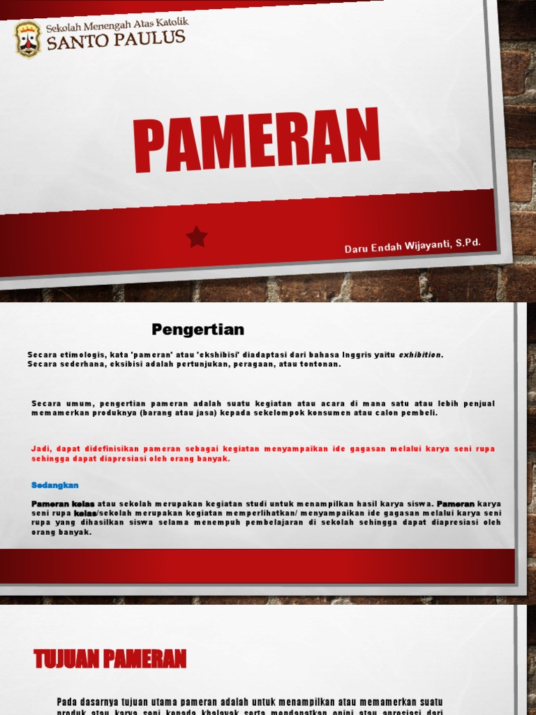 PAMERAN | PDF