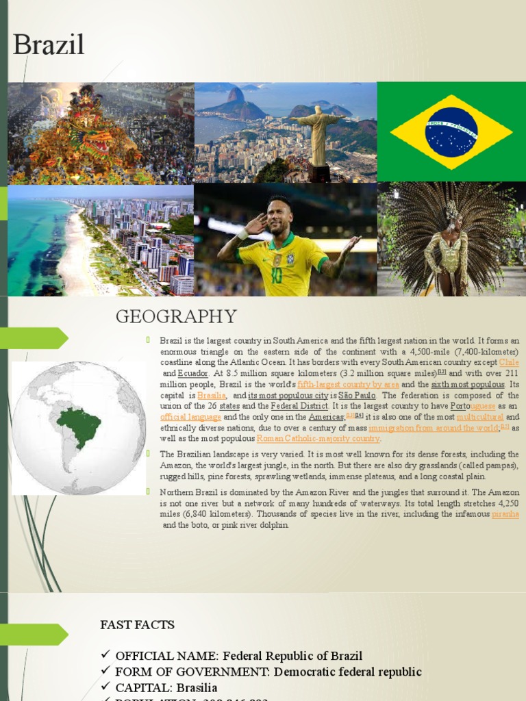Brazil Presentation | PDF | Brazil