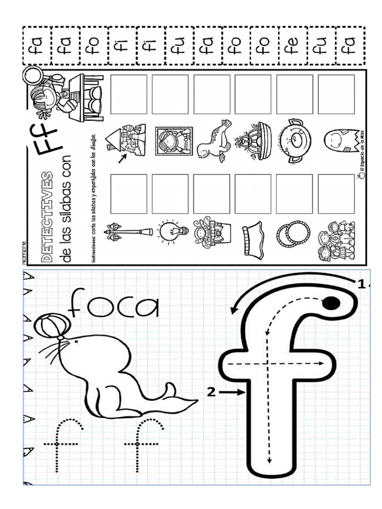 Letra F | PDF