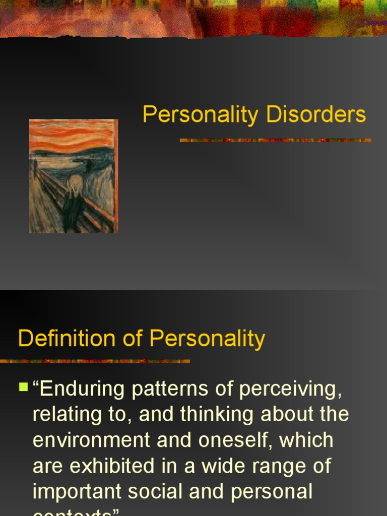 Personality Disorders | PDF | Personality Disorder | Mental Disorder