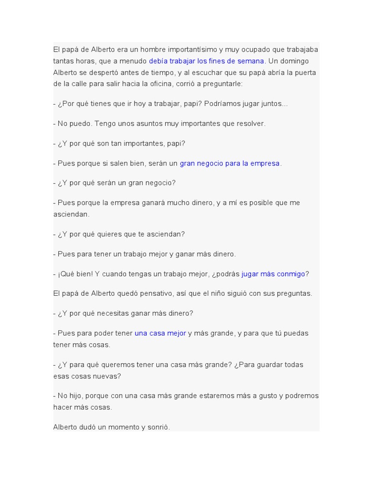 Cuento Dia Del Padre Pdf