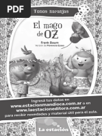 Mago de Oz Guía de Actividades y Lectura. | PDF | Wizard Of Oz ...