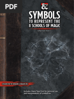 D&D Magic School Symbols Explained | PDF | Mind | Alchemy
