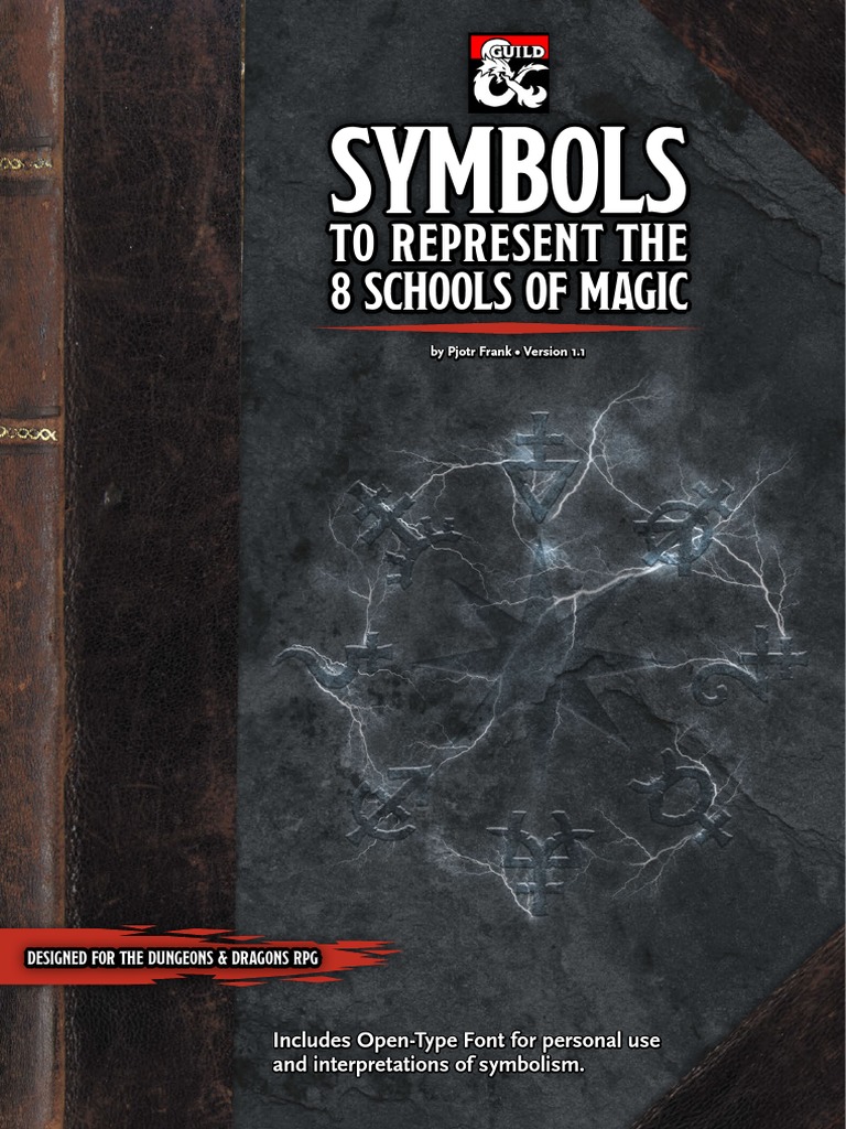 Symbols: To Represent The 8 Schools of Magic | PDF | Mind | Alchemy