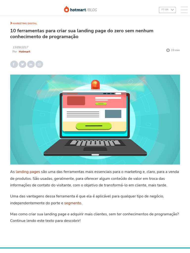 Descubra 10 Ferramentas para Criar Landing Page (Gratuitas e Pagas ...