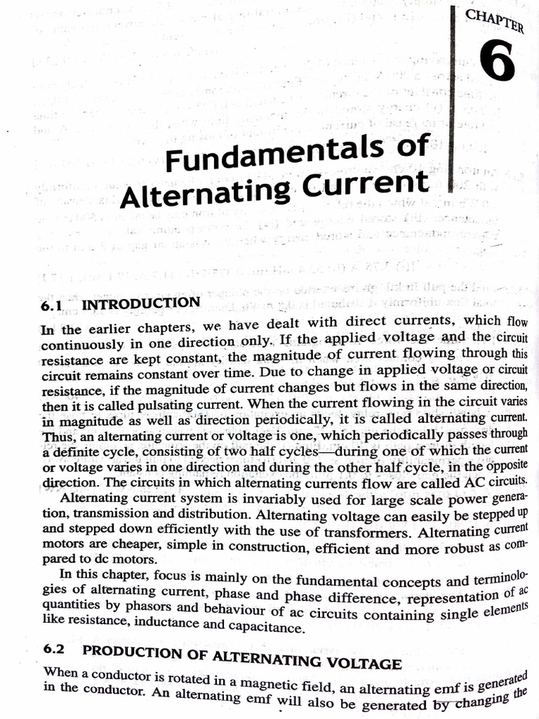 Fundamentals of Alternating Current Generation: An In-Depth Look at How ...
