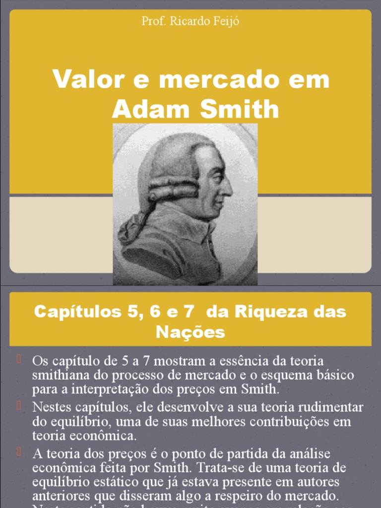11 Adam Smith II | PDF | Economia | Juros