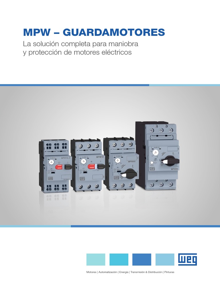 WEG Guardamotores MPW 50030559 Es | PDF | Fusible (Eléctrico) | Bienes manufacturados
