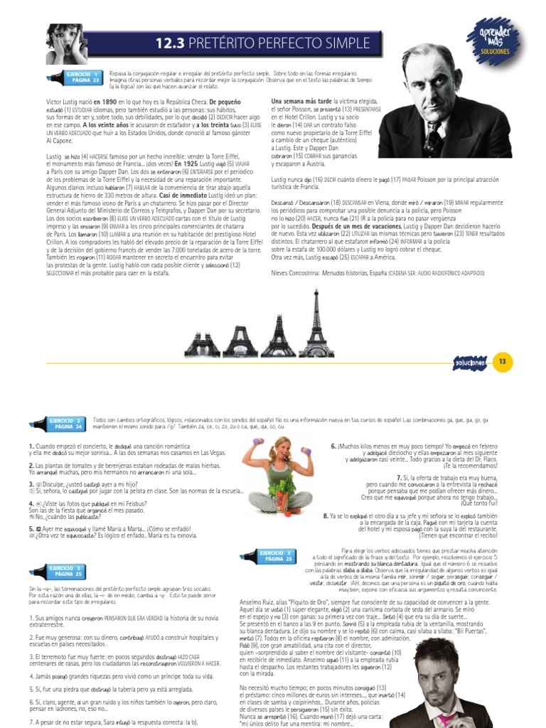 12 3 Indefinido Soluciones | PDF | Pablo Picasso | Salvador Dalí