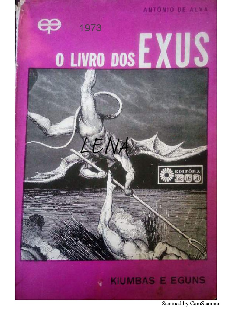 Exu O Livro Dos Exus Antonio de Alva 1973 | PDF