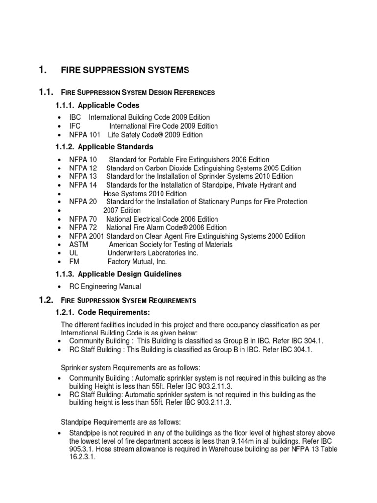 Ibc Case Study | PDF | Fire Sprinkler System | Firefighting