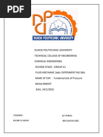 Safe Distance Calculation Hydrotest | PDF