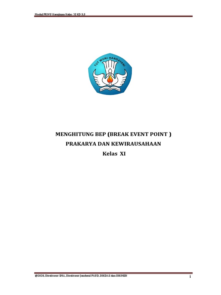 Manfaat dan Perhitungan BEP dalam Usaha | PDF