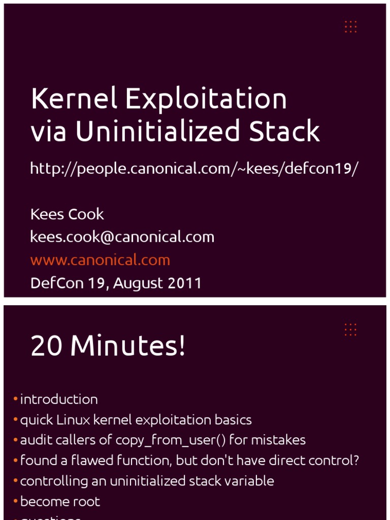 Kernel Exploitation Pdf Pointer Computer Programming Computer Programming