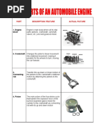 Car Engine Parts and Functions Explained | PDF | Internal Combustion ...
