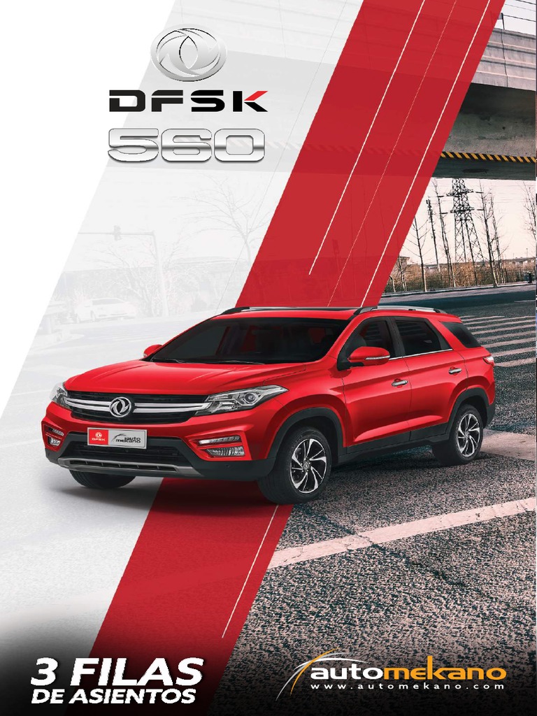 Ficha Técnica DFSK 560: Dimensiones y Equipamiento | PDF