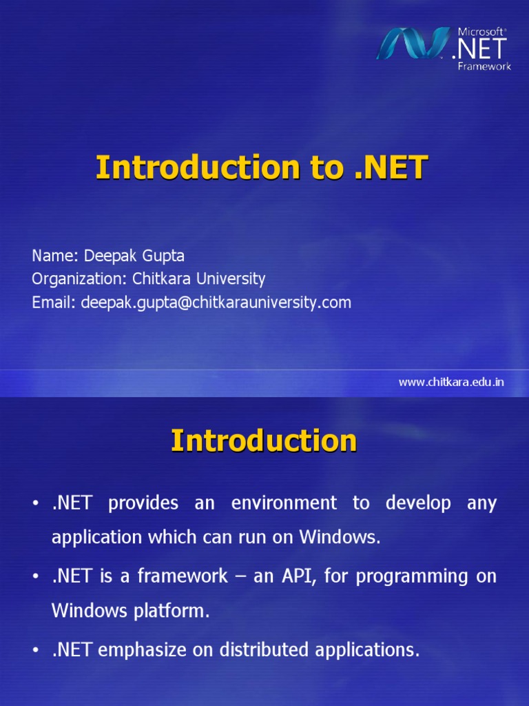 Name: Deepak Gupta Organization: Chitkara University: WWW - Chitkara.edu - in | PDF | Data Type ...