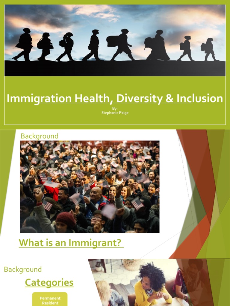 Immigration Health Diversity Inclusion | PDF | Immigration | Social ...