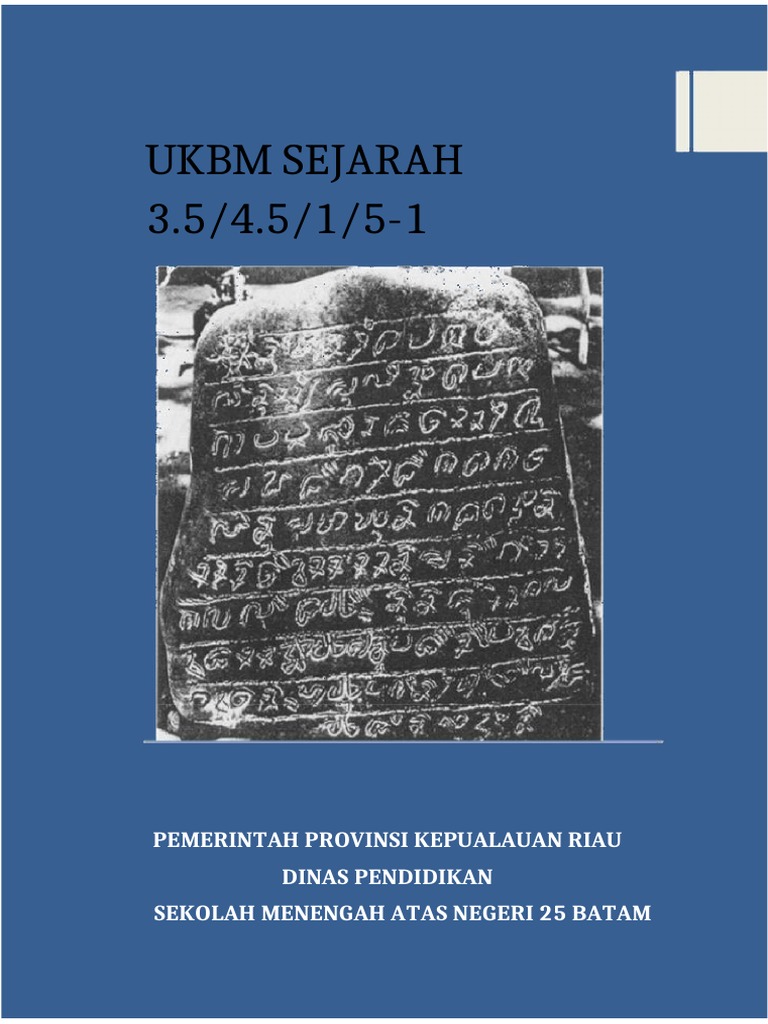 UKBM.12 (SEJARAH) (5) Kls X | PDF | Ilmu Sosial