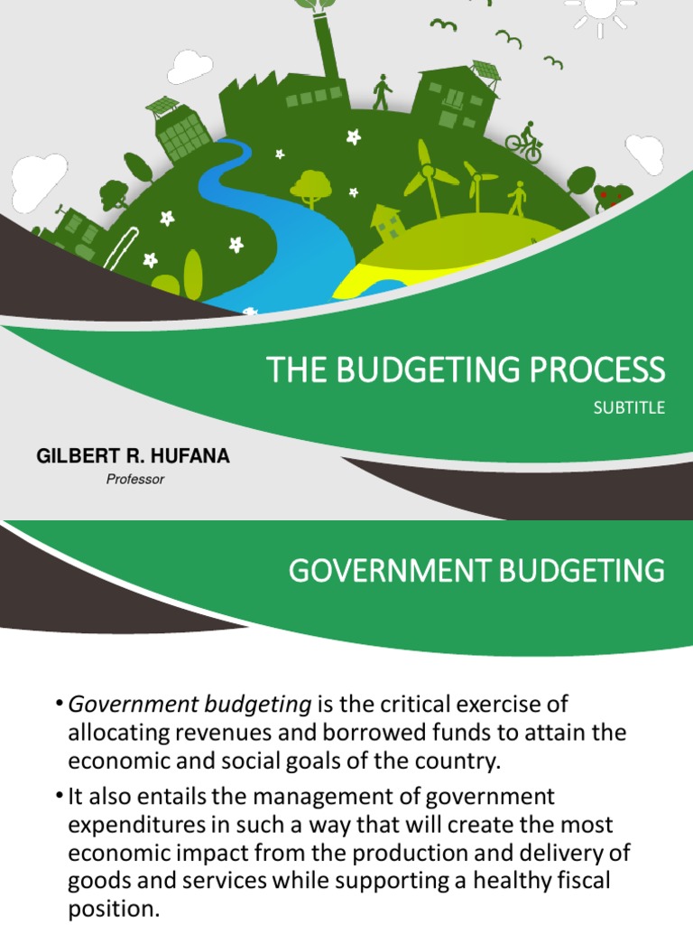 Lecture 02-B The Budgeting Process | PDF | Budget | Bill (Law)