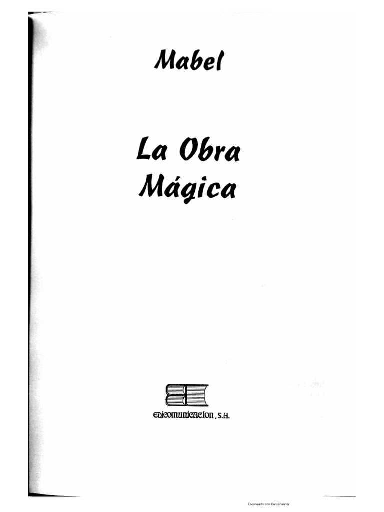 La Obra Magica de Mabel | PDF