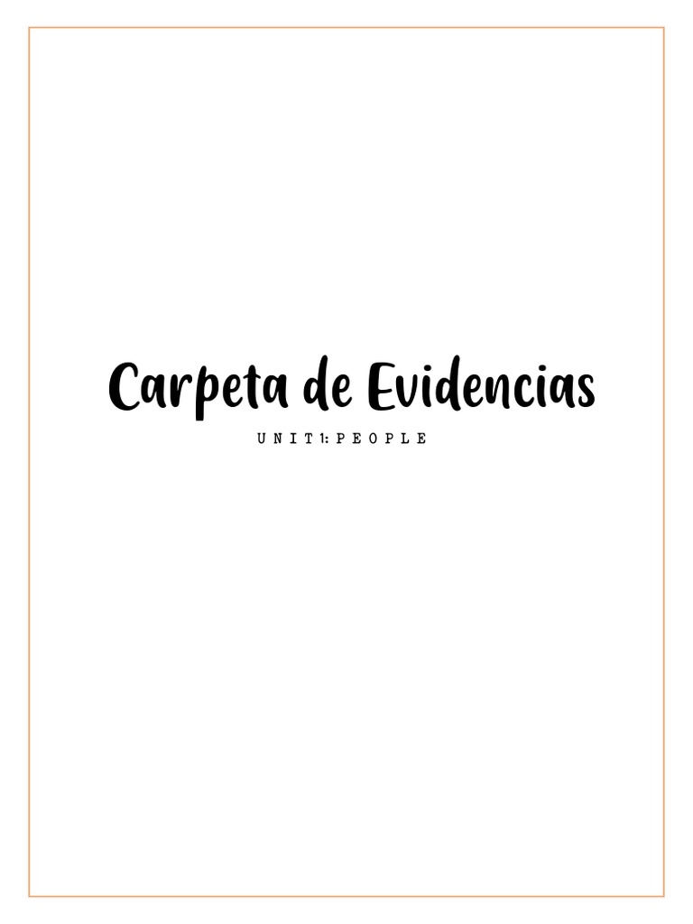 Folder Unit 1-People | PDF | Grammatical Number | Plural