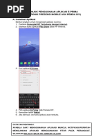 Panduan Apliaksi Presensi BPS | PDF