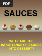 Grade 9: Tle-He Cookery Prepare Dessert and Sweet Sauces | PDF | Desserts | Custard