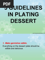 TLE LEsson 16..accompaniments, Garnishes and Decorations For Desserts ...