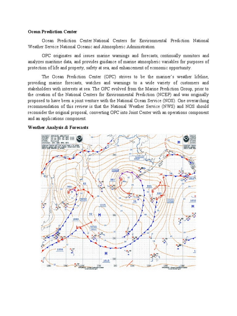 Weather Maps Overview and Interpretation | PDF | Weather Forecasting ...