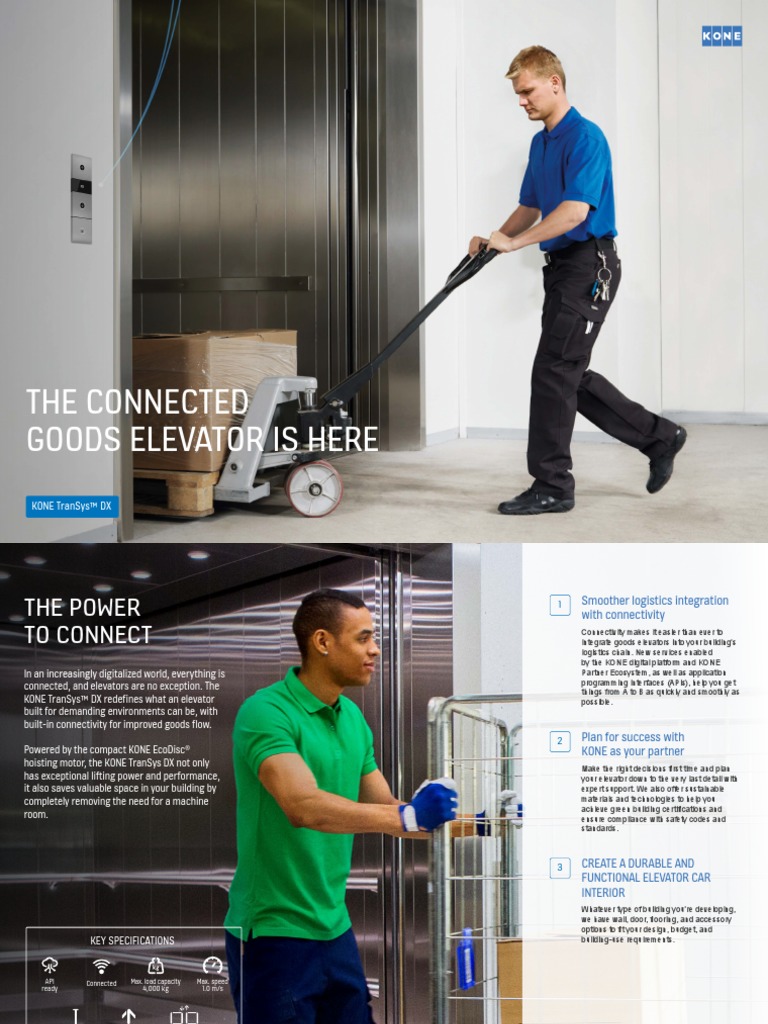 KONE TranSys DX-brochure SOC 21 2 Tcm238-98197 | PDF | Elevator | Green ...