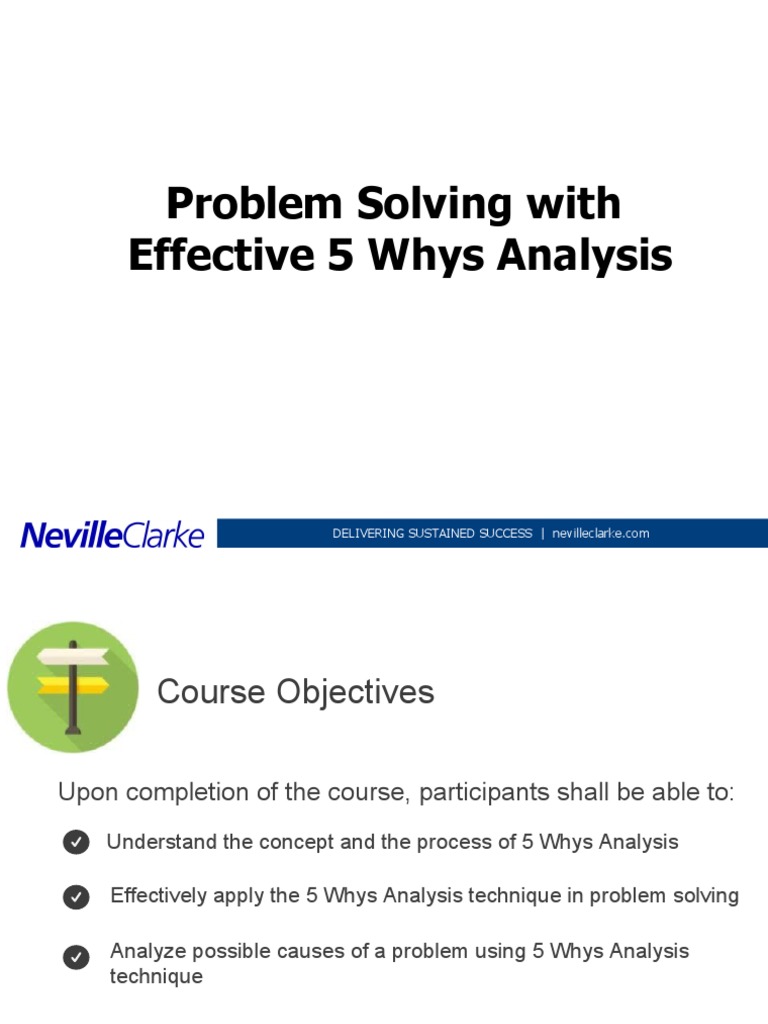 Mastering 5 Whys for Problem Solving | PDF