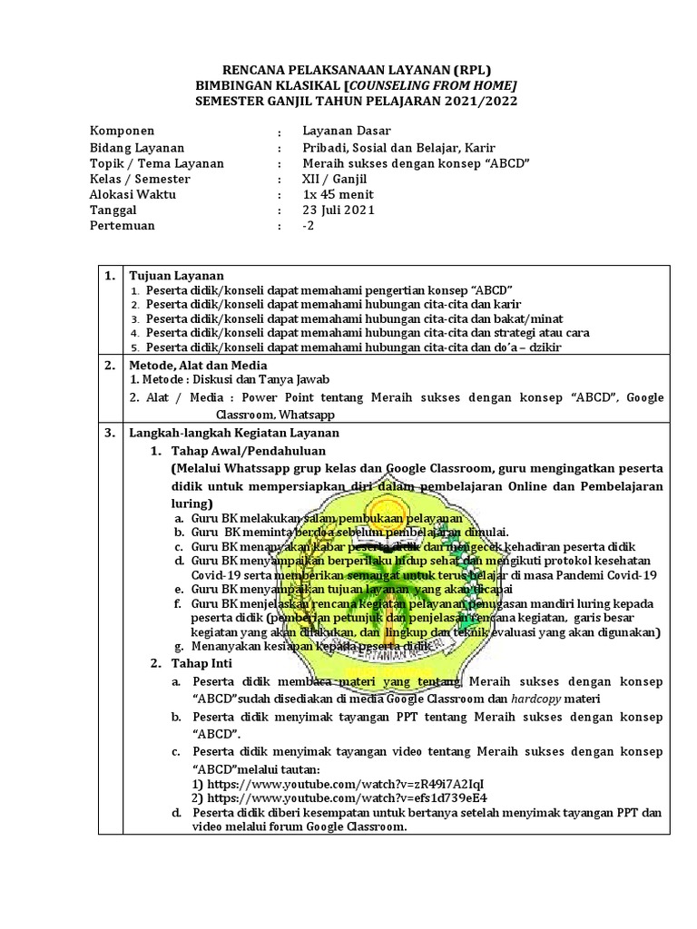 Sukses dengan Konsep "ABCD" | PDF
