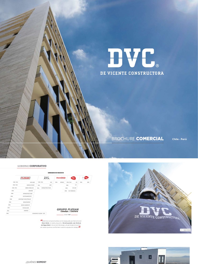 Brochure de Vicente Constructora DVC | PDF | Hotel | Perú