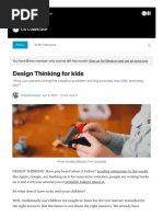 Design Thinking Worksheet | PDF | Design Thinking | Critical Thinking