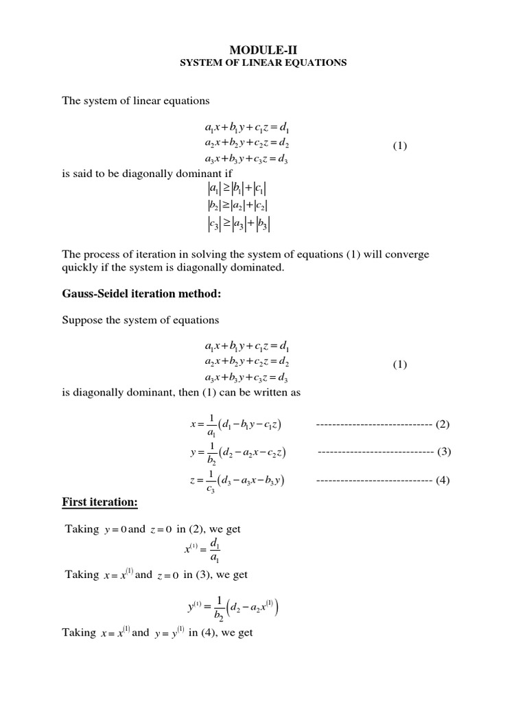 Module-2 4 | PDF | Eigenvalues And Eigenvectors | Matrix (Mathematics)