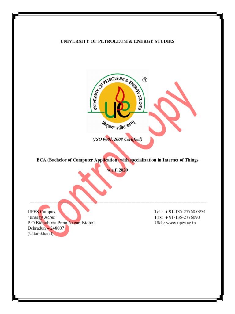 Bca - Iot 2020 | PDF | Determinant | Matrix (Mathematics)