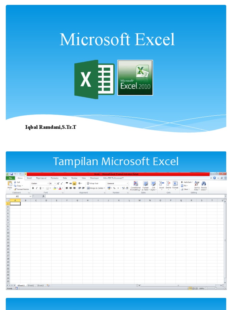 Microsoft Excel Dan Rumus | PDF | Metode & Bahan Ajar