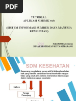 Tutorial Verifikasi Data Satusehat SDMK Di Aplikasi Sisdmk | PDF | Karier & Perkembangan | Bisnis