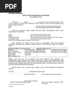 5 Contoh Surat Peringatan Untuk Karyawan (Teguran, SP1, SP2, SP3) | PDF ...