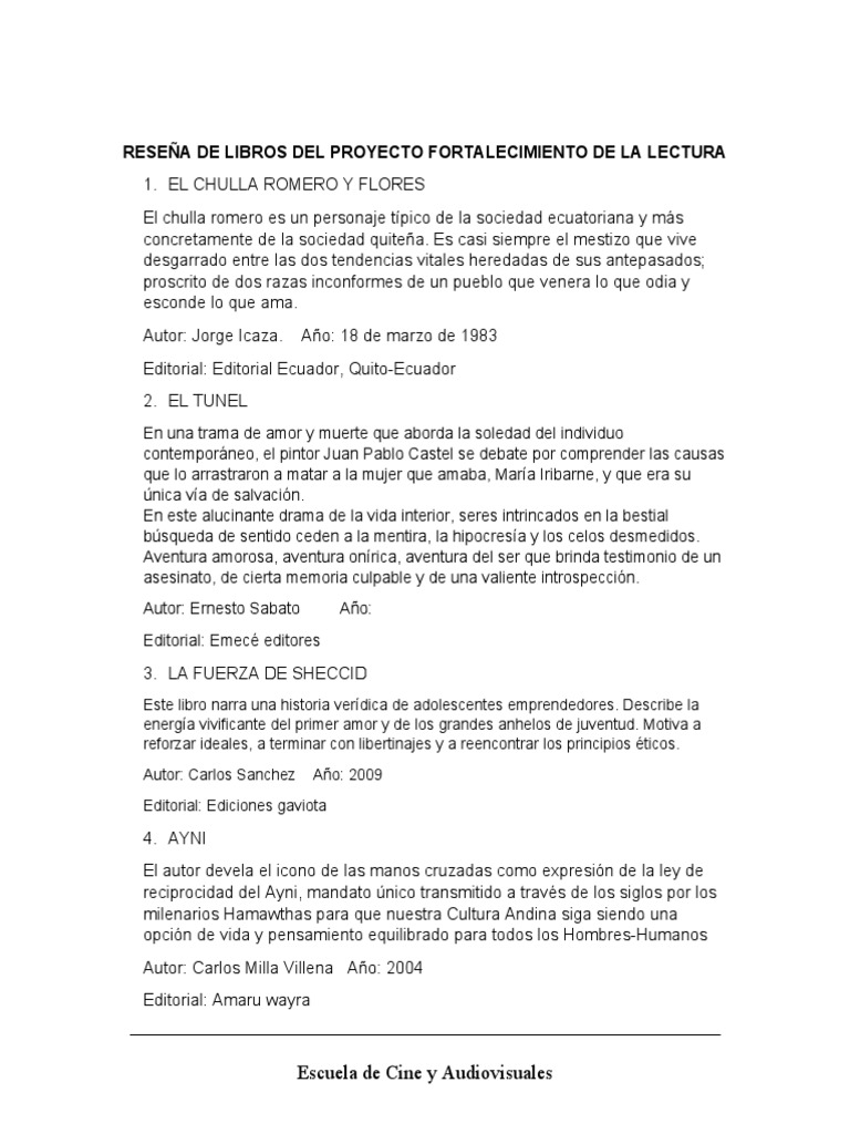 Reseña de Peliculas | PDF