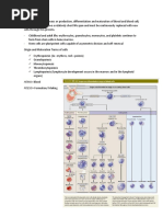 HEMATOLOGY 1 Hematopoiesis Notes 1 | PDF | Bone Marrow | Haematopoiesis