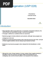 USP 1228: Depyrogenation Principles | PDF | Lipopolysaccharide ...
