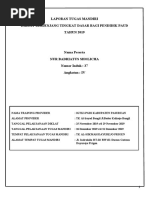 Contoh Laporan Tugas Mandiri Diklat Dasar | PDF