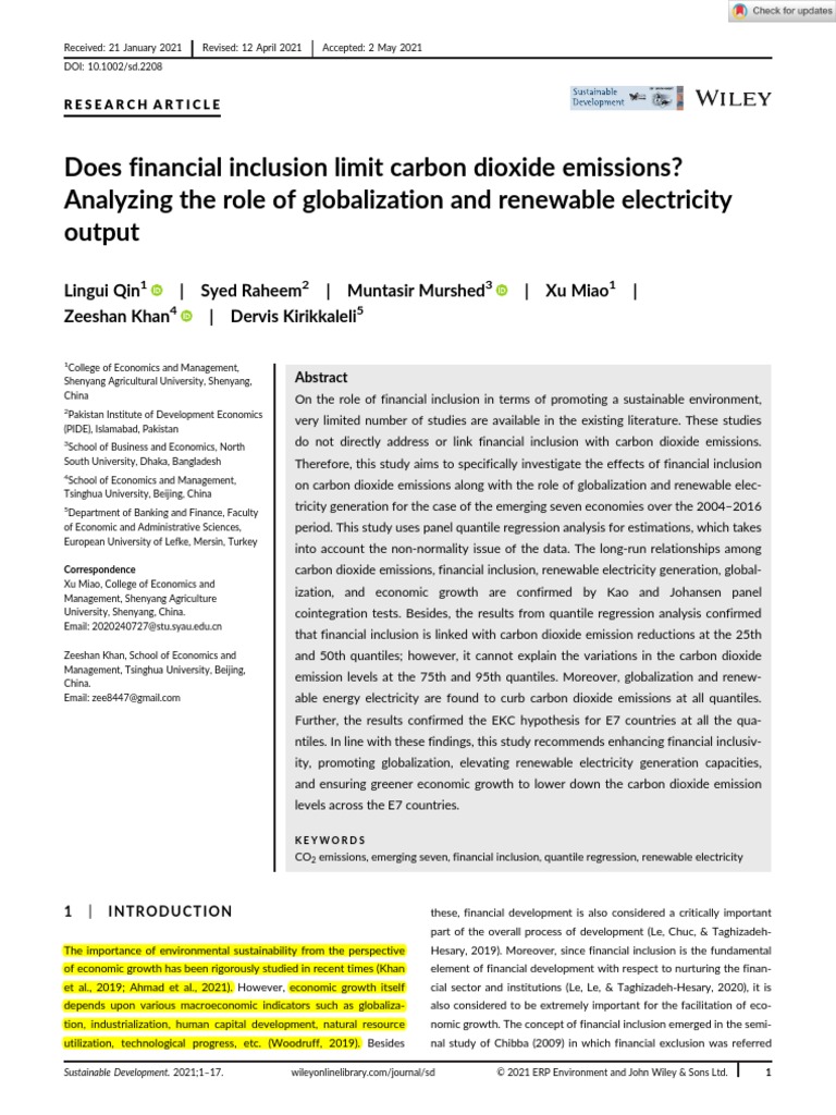 Devris Et Al 2021 | PDF | Economic Growth | Renewable Energy