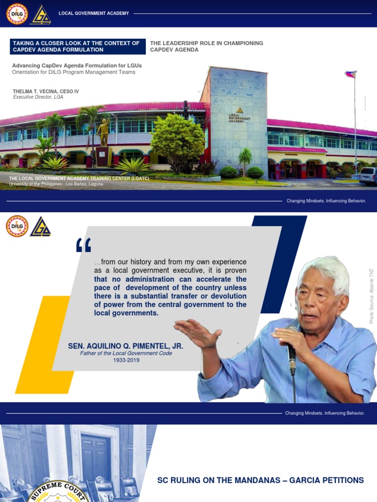 Taking A Closer Look at The Context of Capdev Agenda Formulation The ...