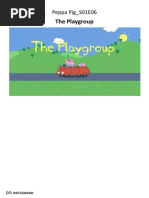 Peppa Pig S01E01 Muddy Puddles | PDF